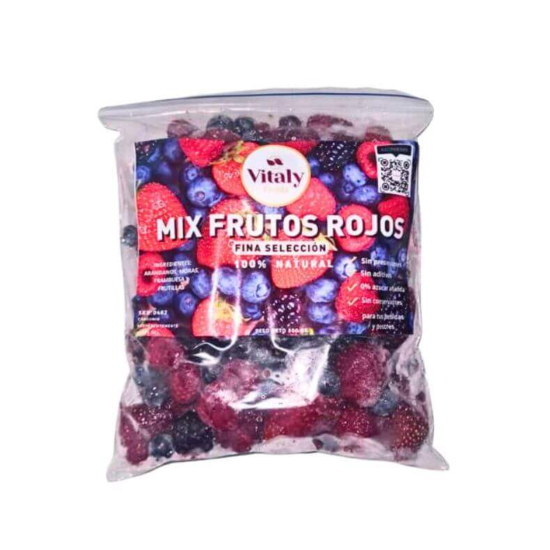 Mix de frutos rojos congelados 500 g (Arándanos, Frutilla y Frambuesa)